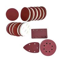 China Sanding Discs Hook Loop Grit 40 -600 / Customized Oxido Abrasive Grinding Surfaces Polish for sale