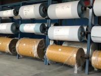 China Resin-Over-Resin Cotton Abrasive Cloth Roll Grit size 40-240 for OEM X Aluminium Oxide for sale