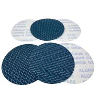 China Surface Grinding Abrasive Sanding Disc with Custom Blue Aluminum Oxide Rhombus Design for sale
