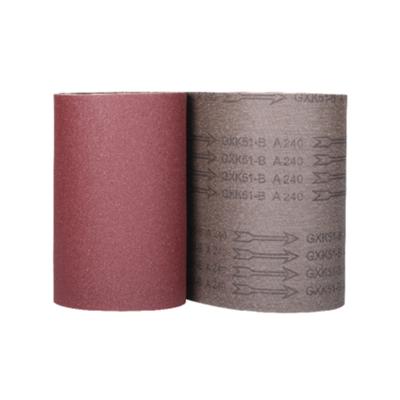 China Resin-Over-Resin Bonded Black Abrasive Jumbo Roll for Sanding Belt Manufacturing for sale