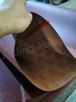 China Resin-Over-Resin Bonded Black Abrasive Jumbo Roll for Sanding Belt Manufacturing for sale