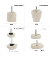 China OBM Customized T-Shaped Pad Cotton Buffing Drill Polishing Wheel with 1/4
