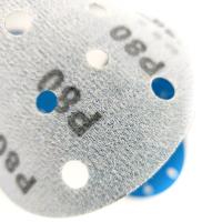 China Blue Paper Sanding Disc for Automotive Polishing and Long-Lasting Wood Grinding Needs for sale