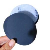 China OEM Support Customized Silicon Carbide Sanding Disc for Glass Stainless Steel Hook Loop for sale