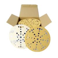 China Customized Support 6inch 17holes Hook and Loop Sanding Discs for Auto Putty Polishing for sale