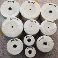 China Yellow White Jewelry Wool Polishing Circular Buff Wheel for Stainless Steel Buffing for sale