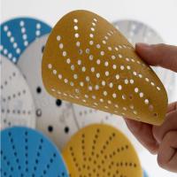China Customized Support 6inch 17holes Hook and Loop Sanding Discs for Auto Putty Polishing for sale
