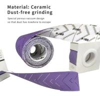 China Sanding Paper Roll for Automotive Body Repair 70 mm x 12 m Multi-Hole Wood Sandpaper for sale