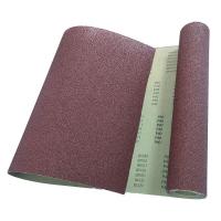 China Professional Design Cloth Backing Sandpaper Roll 1400mm*50M for Wood and Metal GXK51 for sale