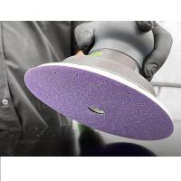 China Purple Aluminum Oxide Abrasive Multi-Holes Sand Disc Grit 40 60 80 100-1000 for Automotive for sale