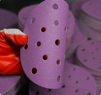 China Customized 6inch Purple Ceramic Sanding Disc for Polishing Any Size Can Be Customized for sale