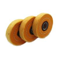 China Abrasive Polishing Pad Tool Custom Buff Jewelry Polish Pad with Close Stitched Stich for sale
