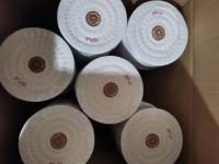 China 4x50 Layers Cotton Cloth Buffing Wheel for Polishing Stainless Steel 8inch Diameter for sale