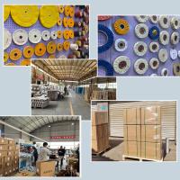 China Without Abrasive Cotton Cloth Cotton Lint Cloth Buffing Wheel Polishing Yellow 6*50 Wheels for sale