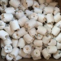 China Metal Polisher Tools Set for 6mm Shaft 6pcs Cone/Cylindrical/Mushroom Shape Cotton Wheels for sale