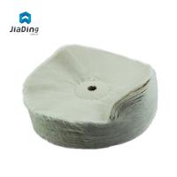 China Close Stitched 5X50 6x50 Yellow Buffing Wheel for Polishing Stainless Jewelry Tools for sale