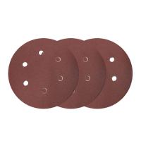 China Red Yellow Brown Green Black 50mm Car Alumina Sanding Discs for Metal Wood Steel for sale