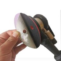 China Sticky PSA 150mm Round Sanding Disc for Woodwork Polishing Purple Color Free Samples for sale