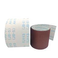 China Customized Backing Abrasive Cloth Sandpaper Roll JB5 with Aluminum Oxide Min 100mm for sale