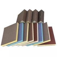 China Wood Sanding Sponge Block Reusable and Washable for Sanding on Automotive Surfaces for sale