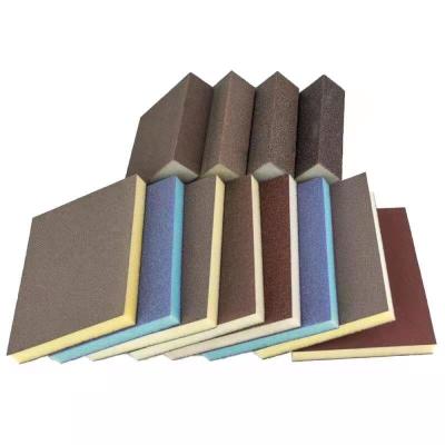 China Wood Sanding Sponge Block Reusable and Washable for Sanding on Automotive Surfaces for sale