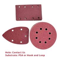 China Polishing Abrasive Grinding Sanding Disc Durable Hook Loop Sandpaper for Long Lasting for sale