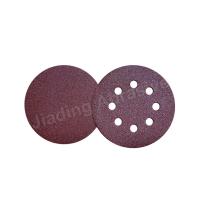 China Metal Wood Steel Sanding 5 Inch Round Sanding Paper Disc with Hook and Loop Backing for sale