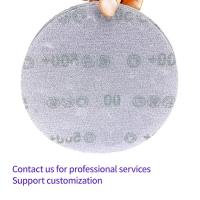 China Dry Polishing Automobile Sanding Disc with Hook and Loop Abrasives Customized Grit 40 -600 for sale