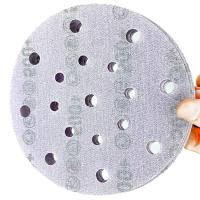 China Dry Polishing Automobile Sanding Disc with Hook and Loop Abrasives Customized Grit 40 -600 for sale