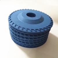 China 90mm 105mm 107mm 117mm 170mm Diameter Flap Disc with Nylon Pad and Plastic Backing for sale