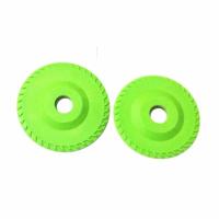 China 90mm 105mm 107mm 117mm 170mm Diameter Flap Disc with Nylon Pad and Plastic Backing for sale
