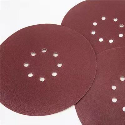 China OEM Support Hook and Loop Abrasive Discs Calcined Sanding Disk Grit 40 60 80 100-2000 for sale