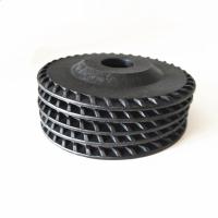 China Stable Performance Plastic Flap Disc with 107mm Diameter Nylon PA6/PBT Backing Plate for sale