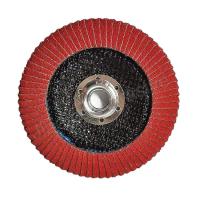 China Metal Grinding Flap Disc Wheel with Aluminum Oxide Max Speed 13000rpm Grain 40 -600 for sale