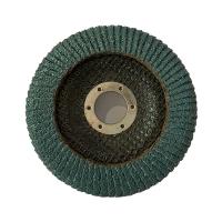 China Metal Grinding Flap Disc Wheel with Aluminum Oxide Max Speed 13000rpm Grain 40 -600 for sale