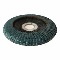 China Metal Grinding Flap Disc Wheel with Aluminum Oxide Max Speed 13000rpm Grain 40 -600 for sale