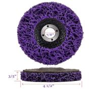 China 10 Pack Strip Discs Stripping Wheel for Angle Grinder 4 1/2 inch Diameter Abrasive Disc for sale