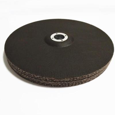 China Customized Sanding T27 T29 107 Flap Disc with Fiberglass Backing Pad and 2 Metal Rings for sale
