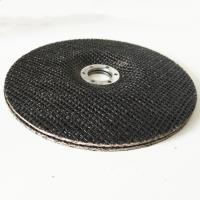 China T29 107mm abrasive flap disc with 2metal rings and T27 fiberglass backing plate pad for sale