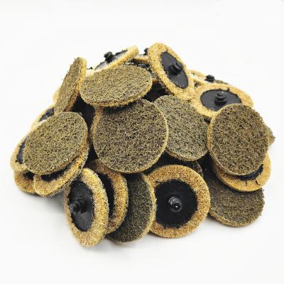 China Super Fine Grit Non Woven Sanding Disc 50mm Quick Change Disc for Surface Conditioning for sale