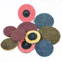 China Super Fine Grit Non Woven Sanding Disc 50mm Quick Change Disc for Surface Conditioning for sale