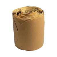 China 9inch Self-adhesive Sandpaper Disc Roll for Auto Parts Polishing and Grinding Gold for sale