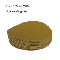 China 9inch Self-adhesive Sandpaper Disc Roll for Auto Parts Polishing and Grinding Gold for sale