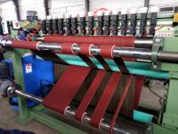 China DJ-SSM-400 Voltage 220v Sanding Belt Slitting Machine for Narrow Belt Production for sale