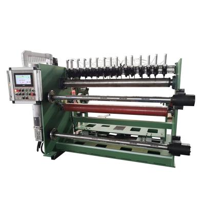 China Electricity Powered Full Automatic Abrasive Jumbo Roll Slitter for Making Abrasive Belt for sale
