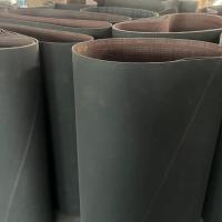 China Polyester Cloth Backing ABRASIVE BELTS for Metal Wood Stone Glass Polishing P40 60 80 100 120 GRIT for sale