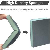 China Aluminum Abrasives Foam Block Reusable Abrasive Sanding Sponge for Auto Parts Grinding for sale