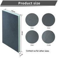 China Aluminum Abrasives Foam Block Reusable Abrasive Sanding Sponge for Auto Parts Grinding for sale