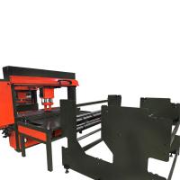 China 500KN Cutting Force Hydraulic Cutting Machine for Sanding Disc and Abrasive Sand Paper for sale