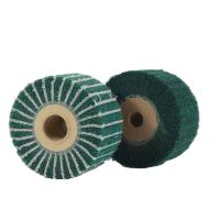 China Non Woven Flap Wheels for Polishing Durable Surface Conditioning Abrasive Nylon Brush for sale